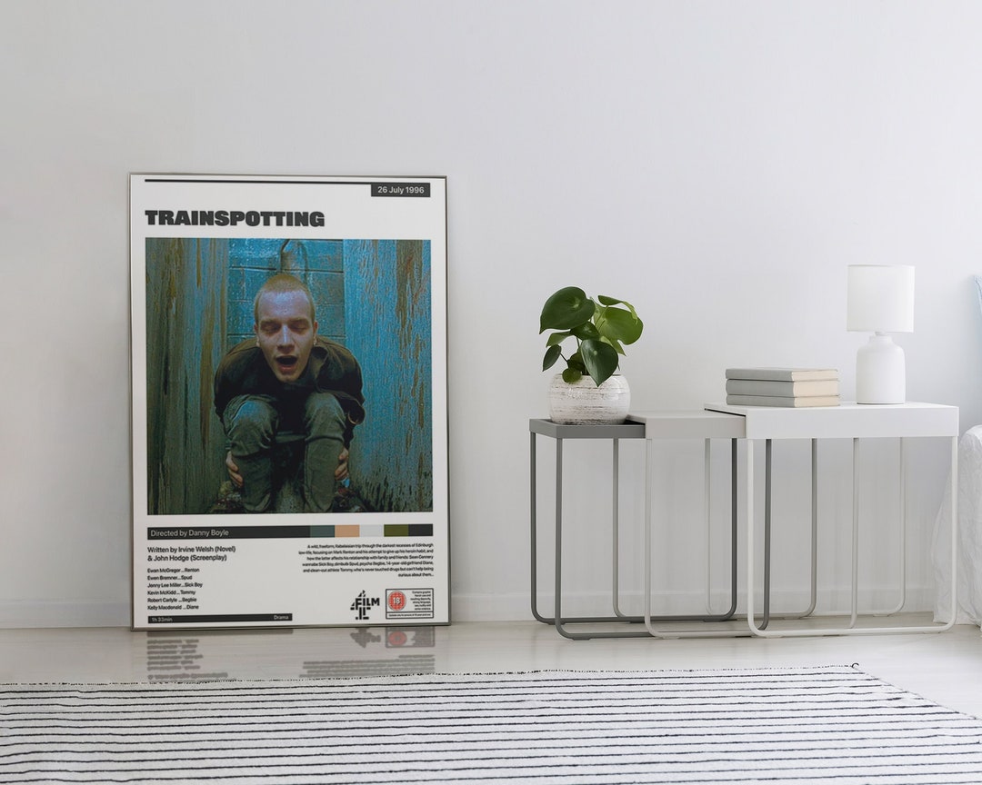 Trainspotting 1996 Classic Movie Poster , Movie Fan Collectibles ...