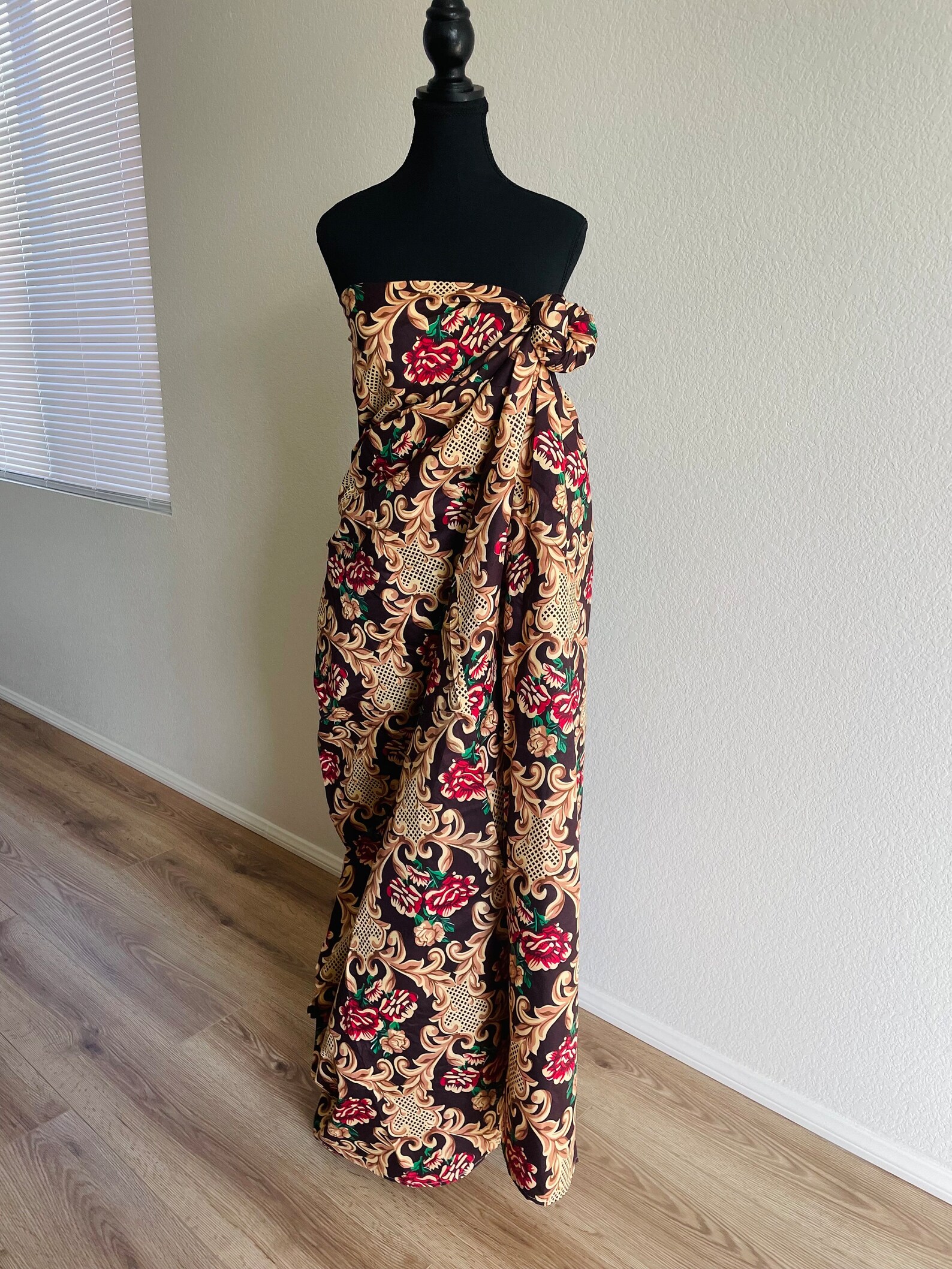 Malong Sarong Brown Filipino Fashion One Size Boho Bohemian Island ...