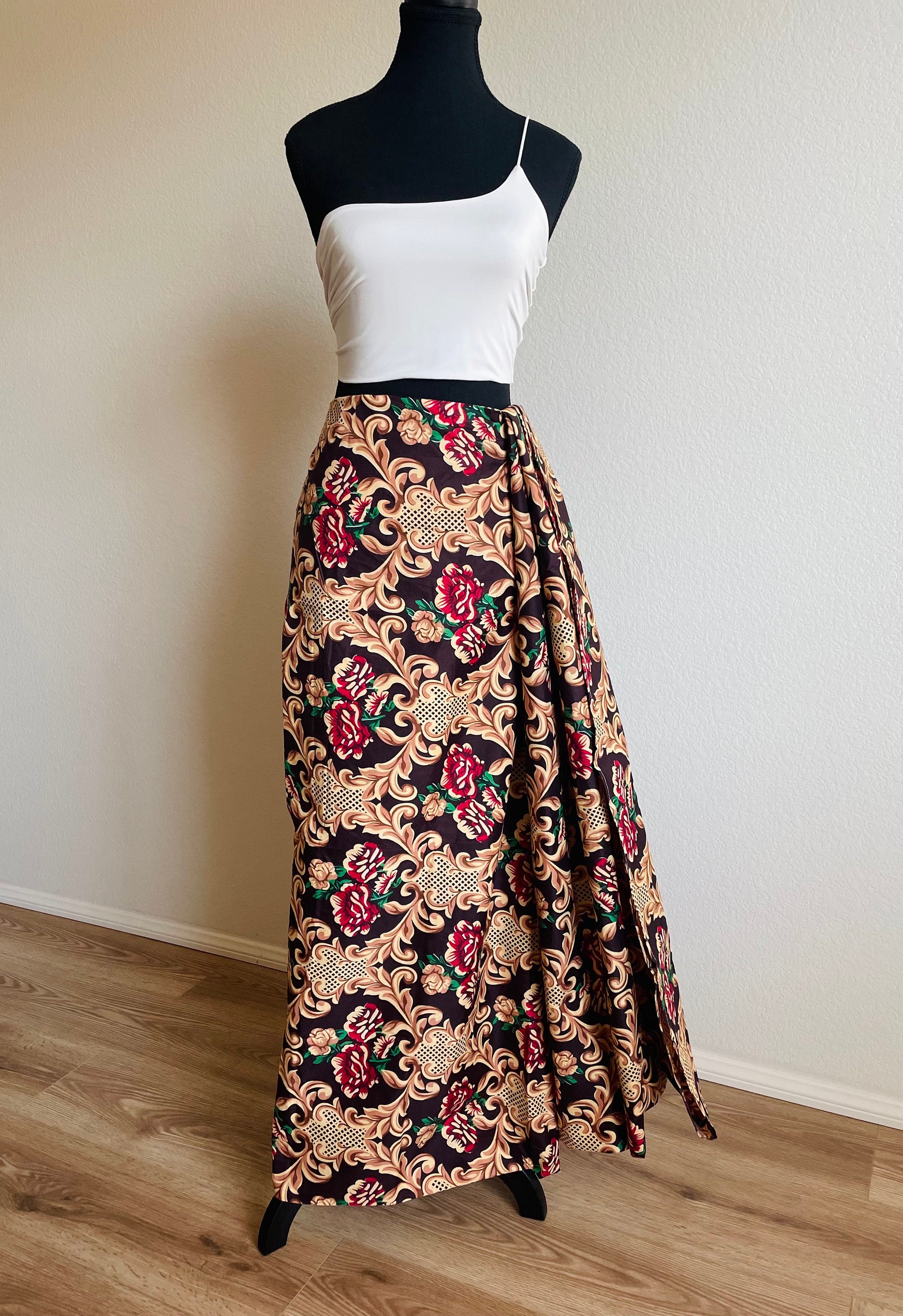 Malong Sarong Brown Filipino Fashion One Size Boho Bohemian Island ...