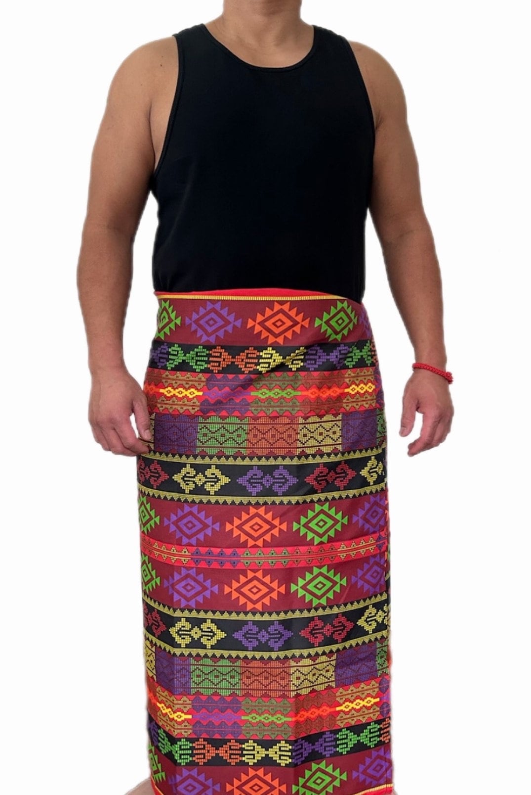 Malong Sarong Multi Color Red Men and Women Traditional Bali ...