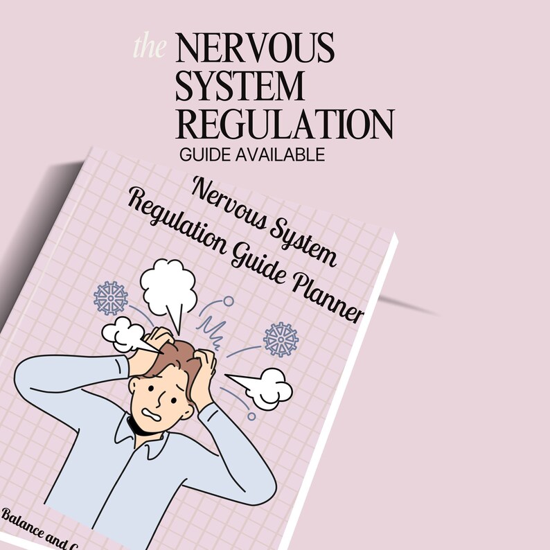 Nervous System Regulation Guide Planner | Stress Management Strategies ...