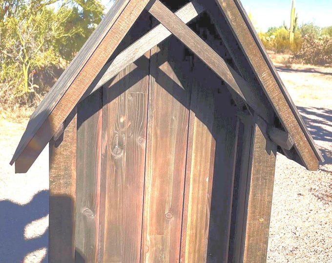 Outdoor Niche, Alter for Candle or Statue. Made to Order. Redwood/cedar ...