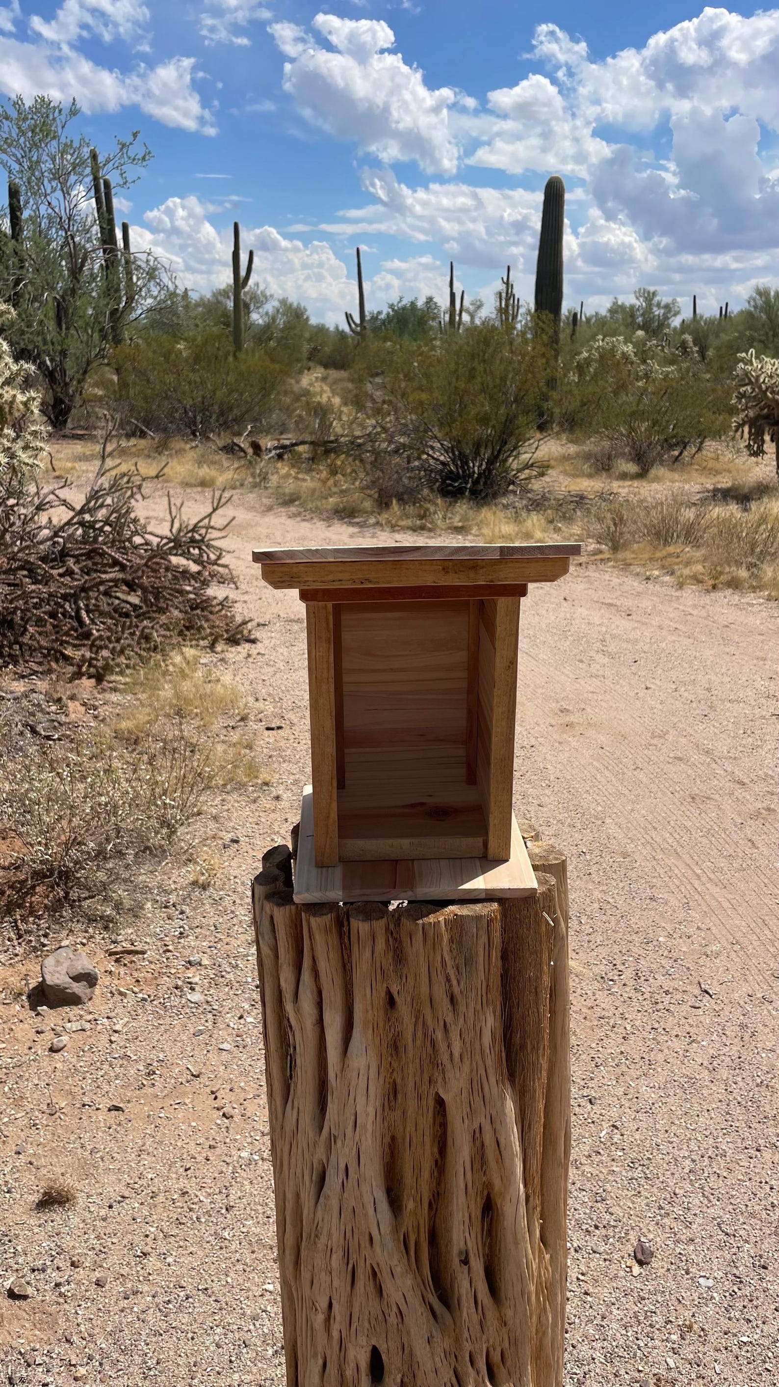 Outdoor Niche, Alter for Candle or Statue. Made to Order. Redwood/cedar ...