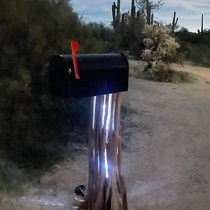 Sahuaro Mailbox With Lights - Etsy