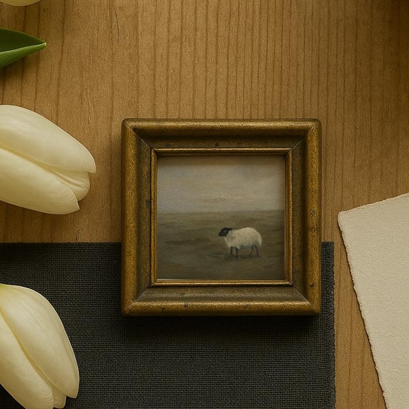 Sheep Painting Fine Art - Etsy