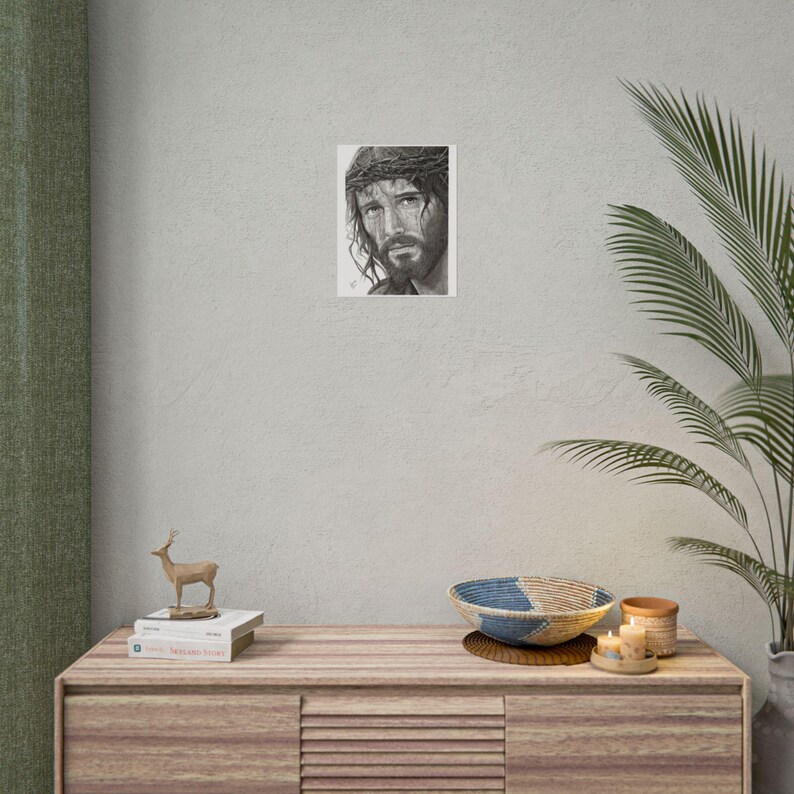 Realistic Illustration of a Religious Figure | Spiritual Art ...