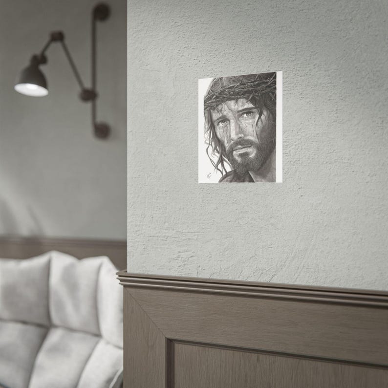 Realistic Illustration of a Religious Figure | Spiritual Art ...