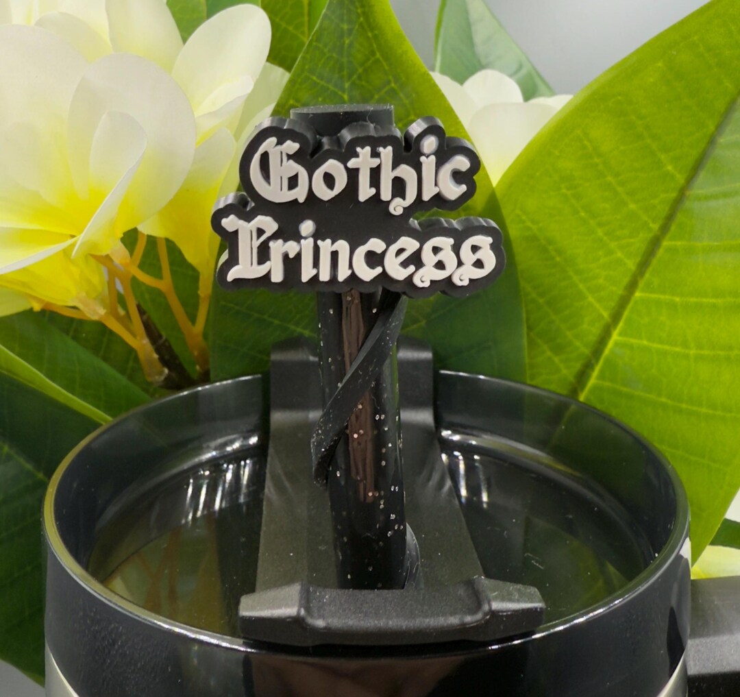 Gothic Princess Straw Topper - Etsy