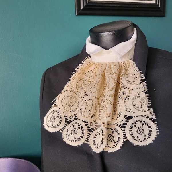 Lace Jabot - Etsy