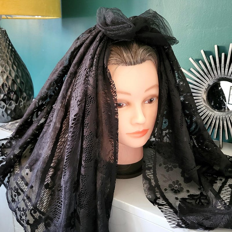 Mourning Veil - Etsy