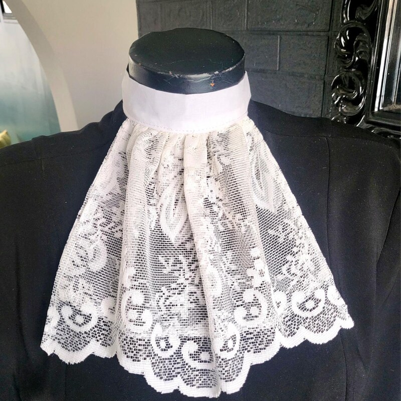 Lace Jabot - Etsy