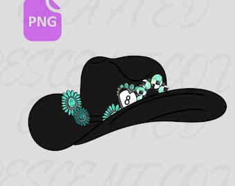 Turquoise Png File, Turquoise Cowboy, Cowboy Hat, Cowboy Png, Western ...