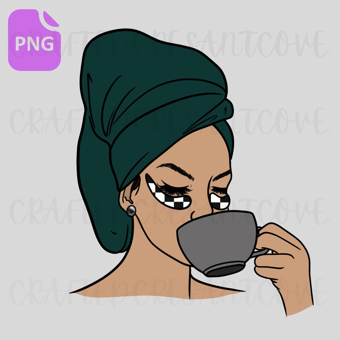 Western Self Care Woman PNG Digital Design - Etsy