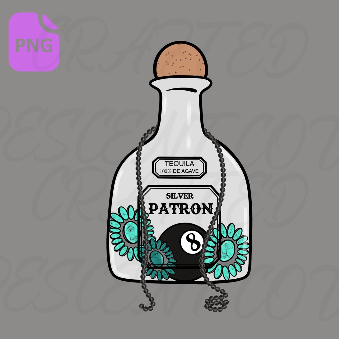 Turquoise Tequila Western PNG Digital Design - Etsy