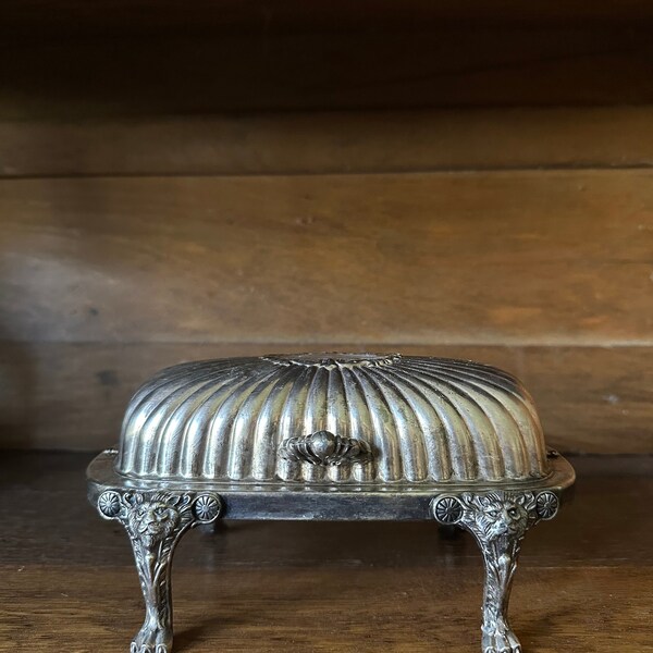 Antique Butter Dish - Etsy