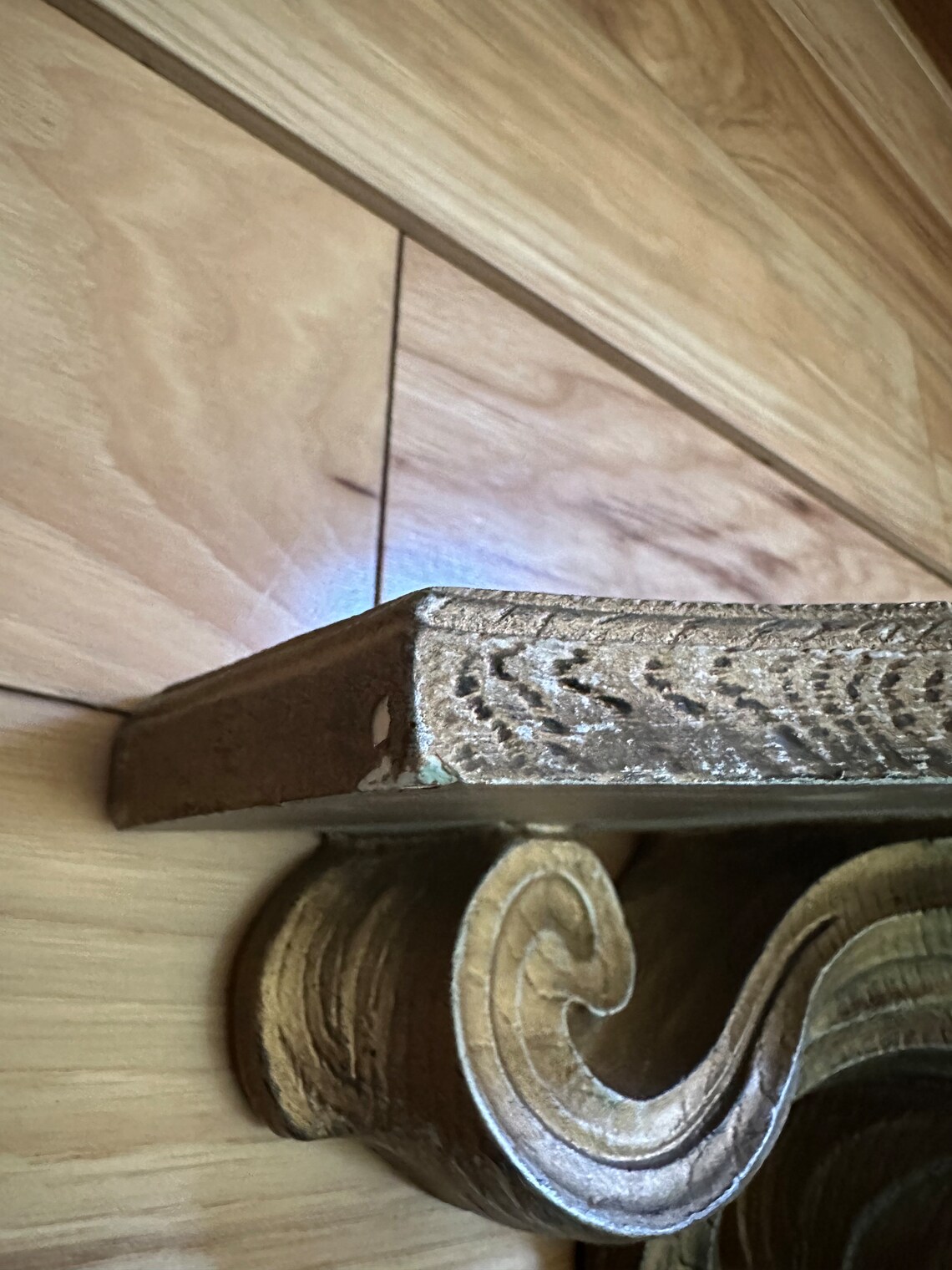 Vintage Wall Shelf Sconce - Etsy