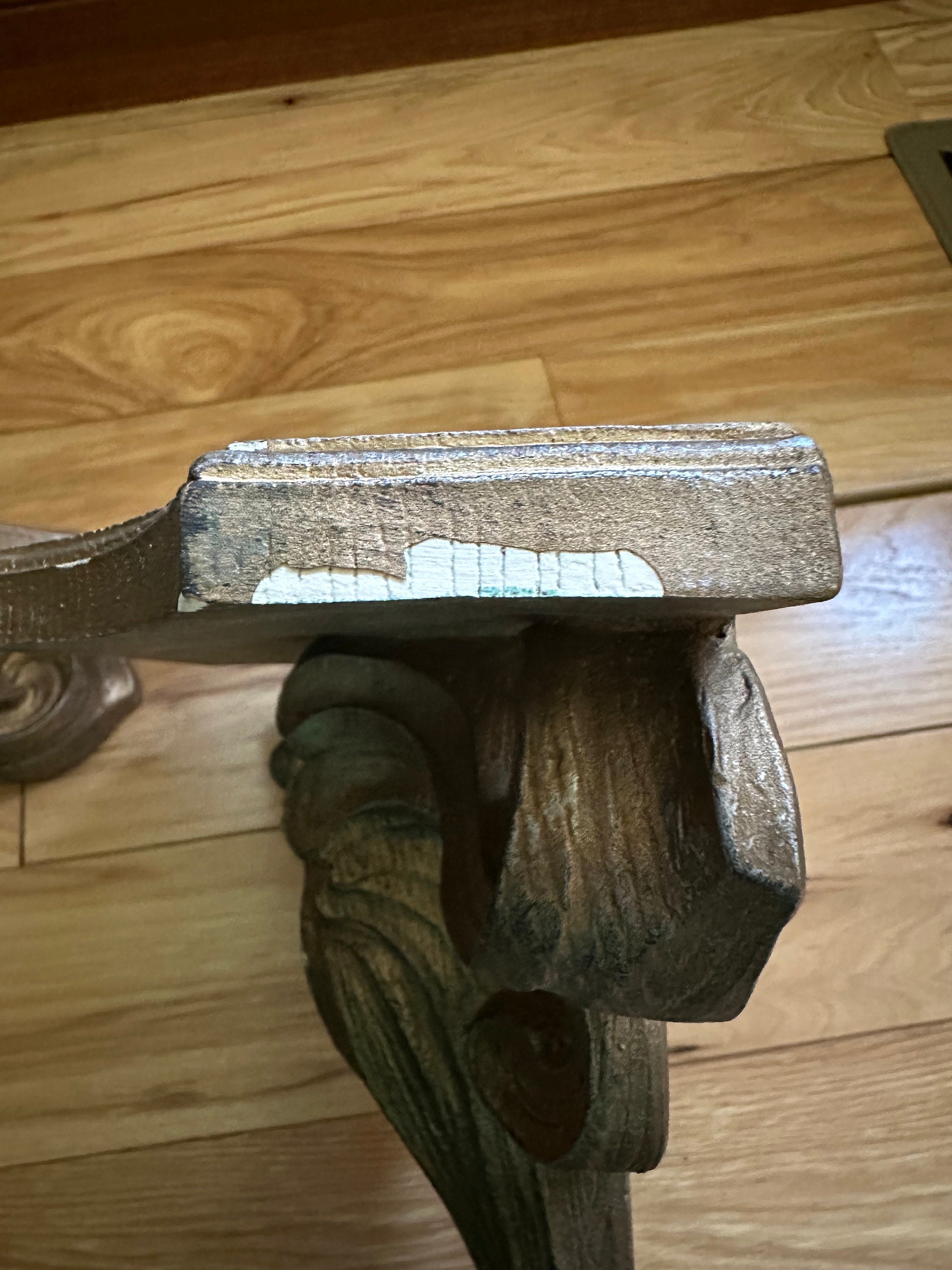 Vintage Wall Shelf Sconce - Etsy