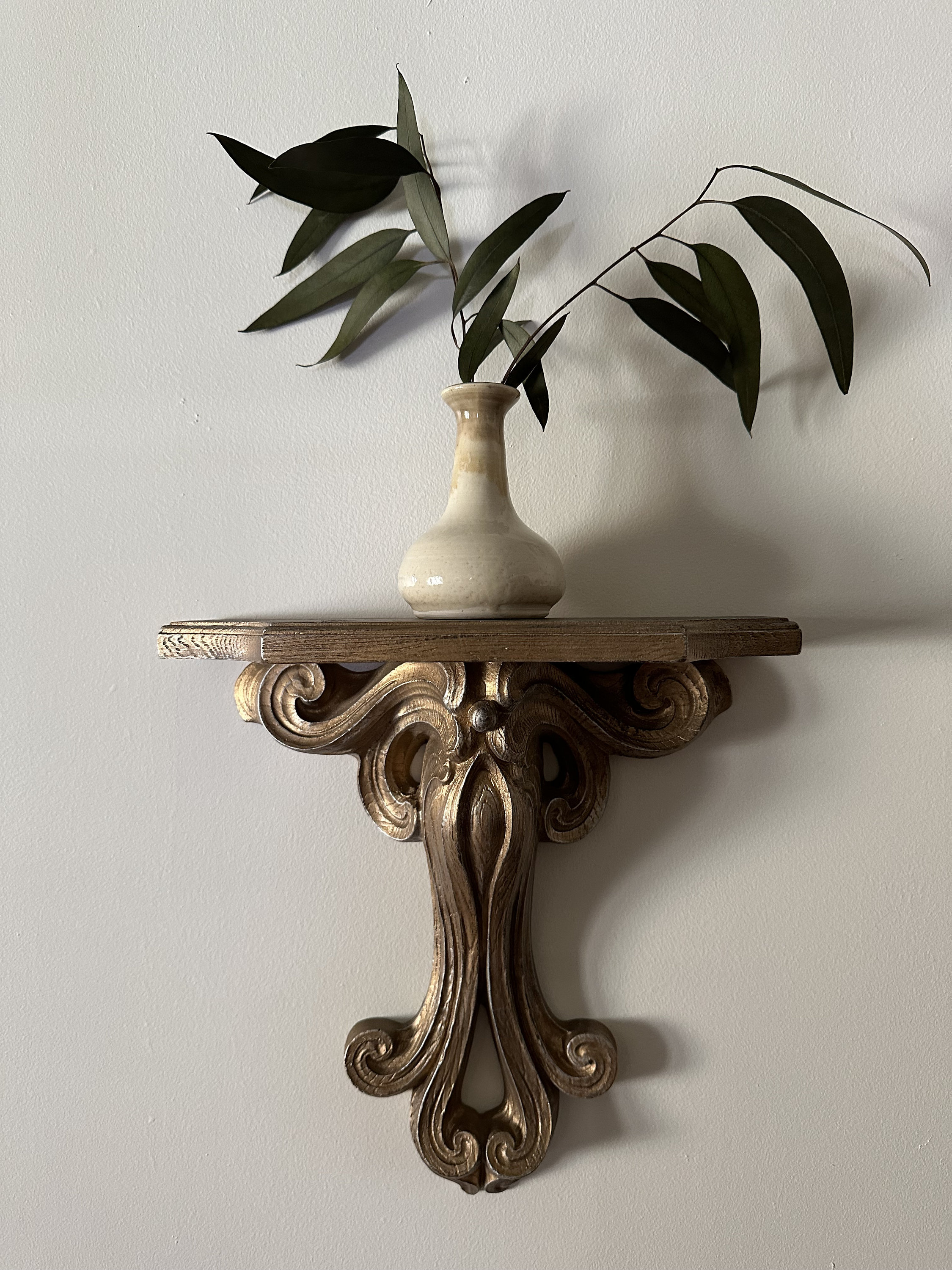 Vintage Wall Shelf Sconce - Etsy