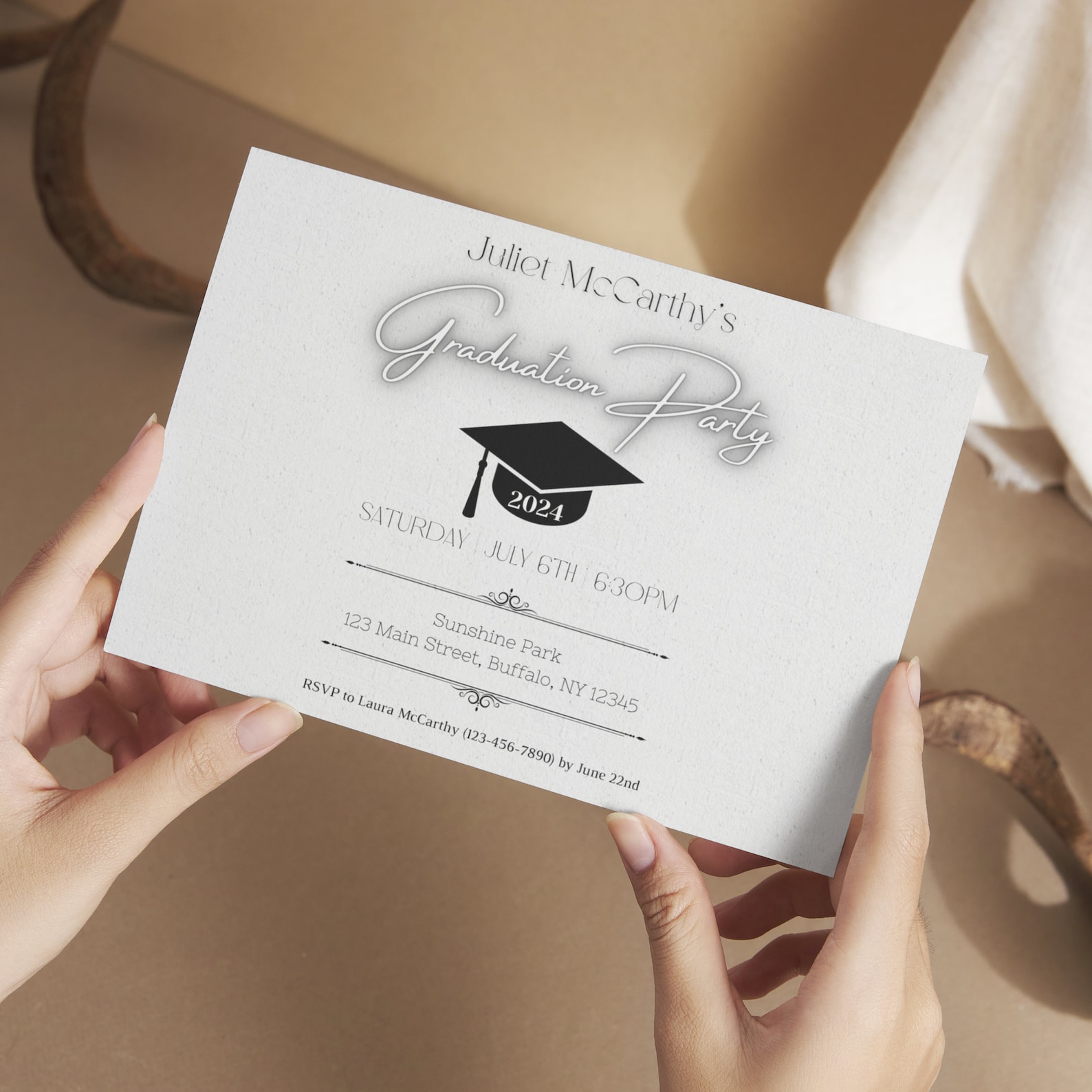 Graduation Party Invitation Template - Etsy
