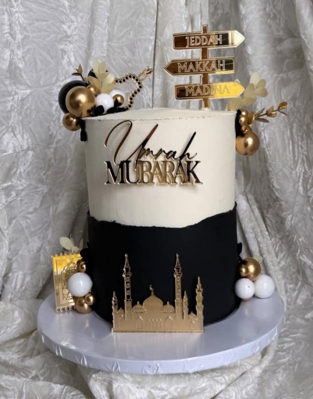 Umrah Mubarak Cake Topper - Etsy
