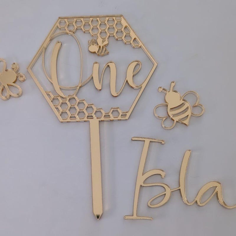 Cake Bee Charms - Etsy UK