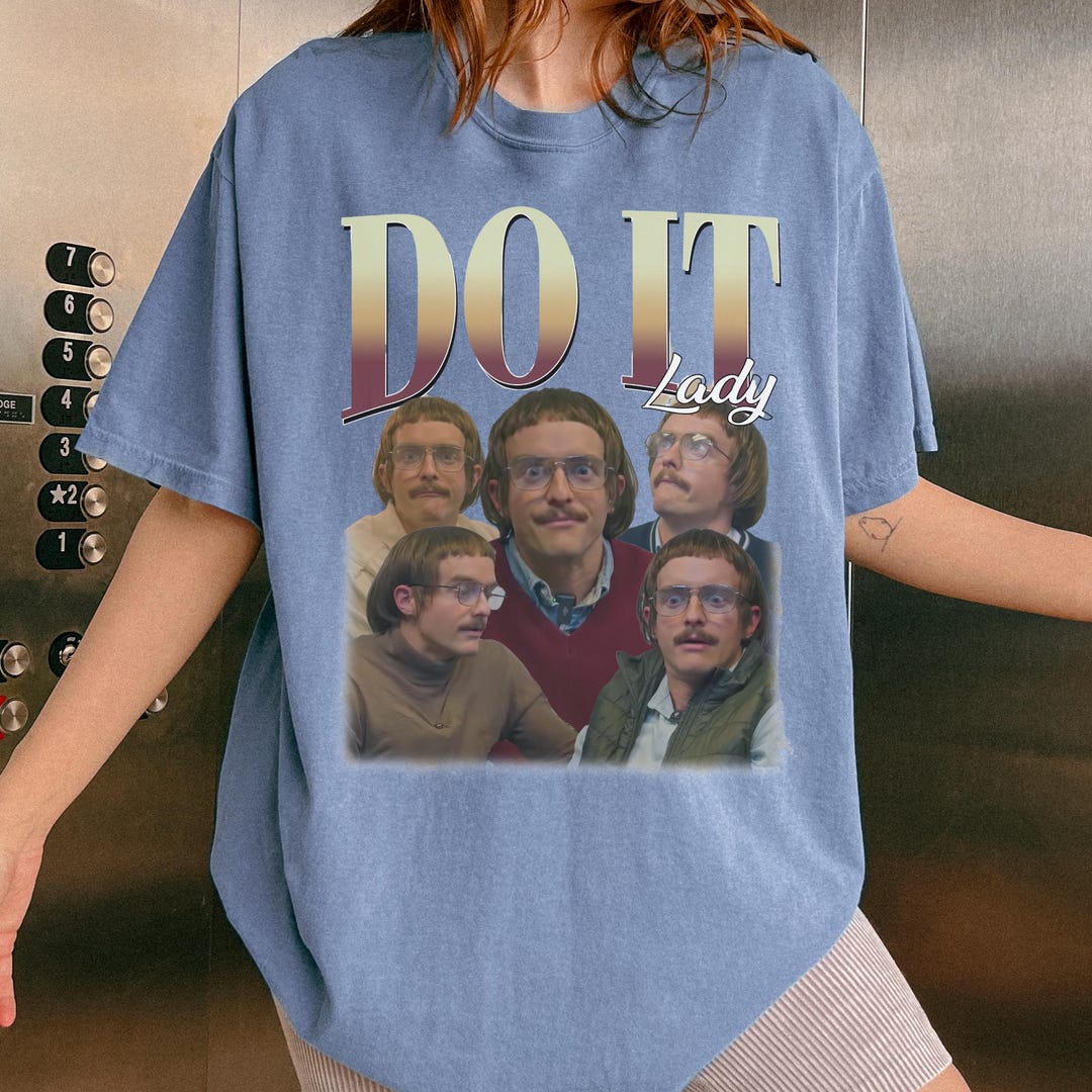 CHIT Do It Lady Shirt | Funny Retro Meme Shirt | Viral Character Tee - Etsy