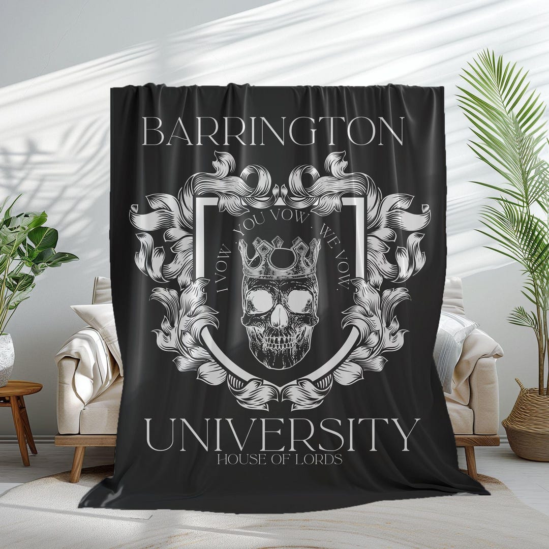 Barrington University | the Lords Series Blanket | the Ritual | Bookish ...