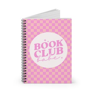 Book Club Babe Spiral Notebook - Etsy
