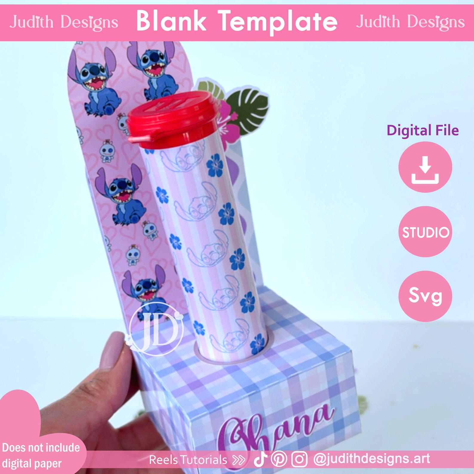 Mm's Tube Box Template 1.77 Oz for Cricut and Cameo, 1.77 Oz Mm's Box ...