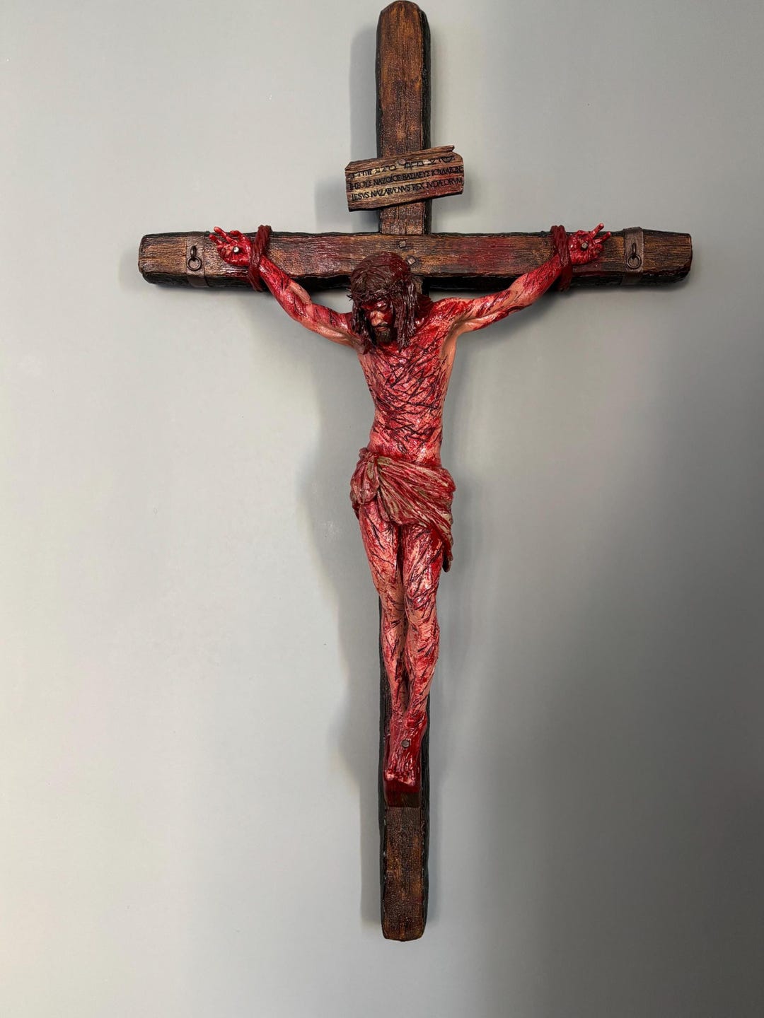 The Passion of The,realistic Christ, Crucifix, Jesus, Catholic Art, 3D ...