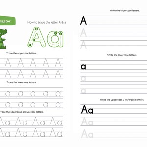 Printable Activity Worksheets Toddler Preschool Handwriting and Phonics ...