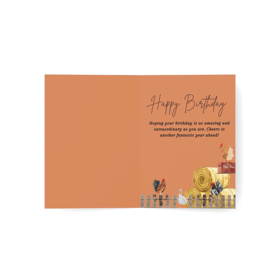 Farm-themed Birthday Card • Digital Download & Printable - Etsy