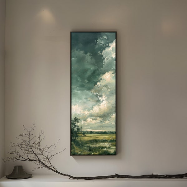 Vertical Painting - Etsy