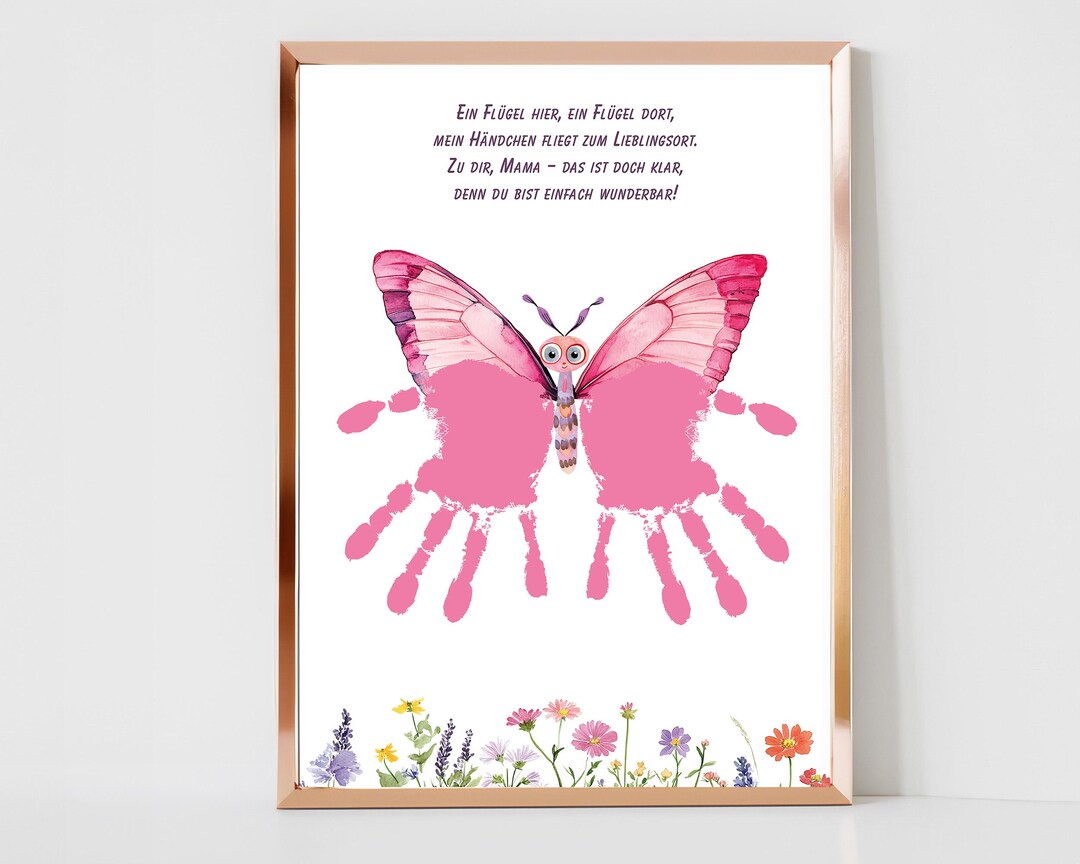 Gift Handprint Children I Baby Printable Grandma and Grandpa L ...
