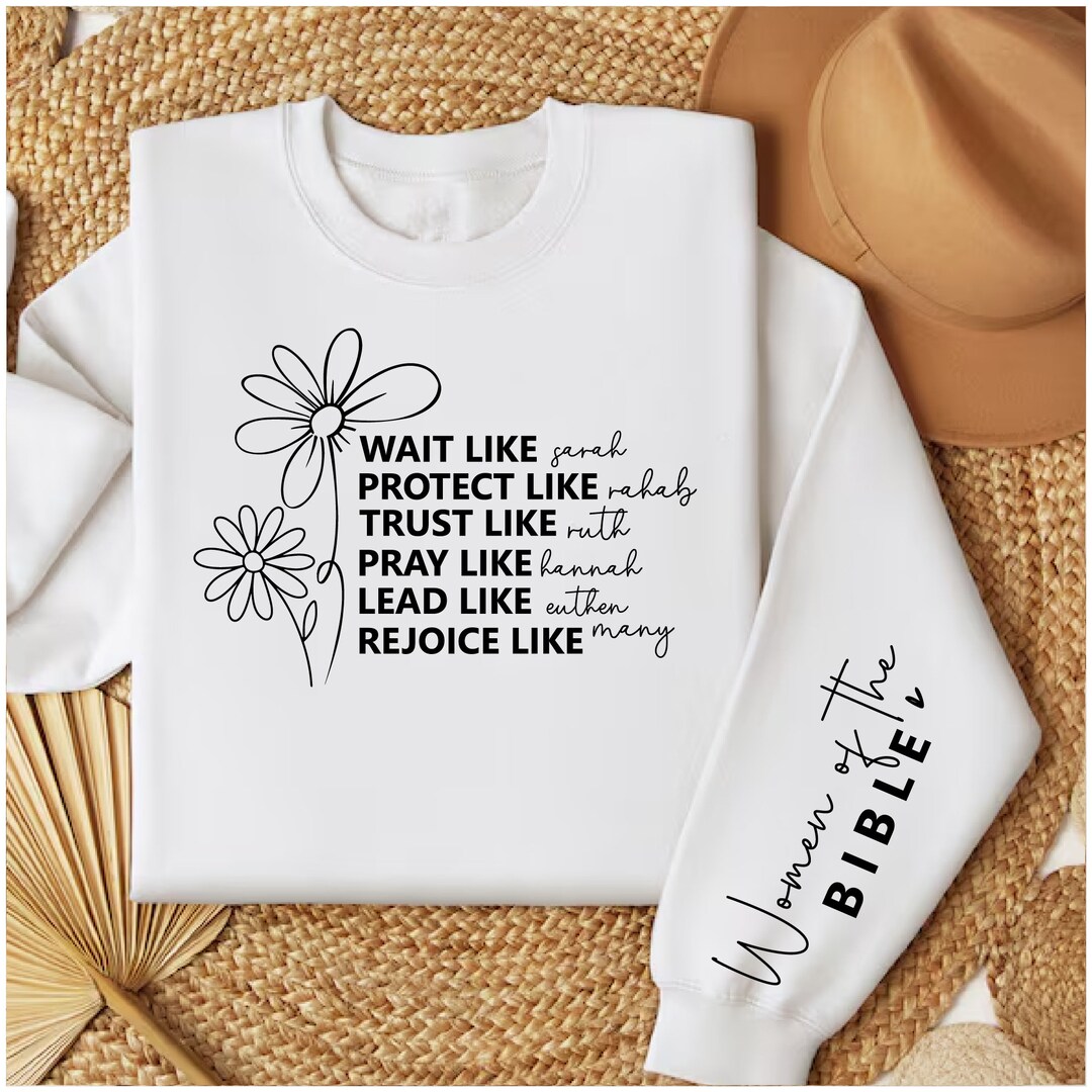 Women of the Bible Svg Png, Boho Christian Svg, Motivational Svg, Bible ...