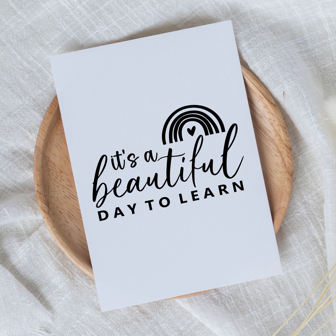 Its A Beautiful Day to Learn SVG PNG, Best Teacher Svg, Teach Svg ...