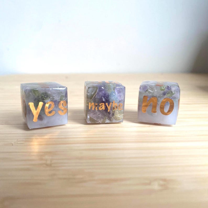 Divination Single Dice: Yes No Maybe Confirmation - Beginner Witch ...