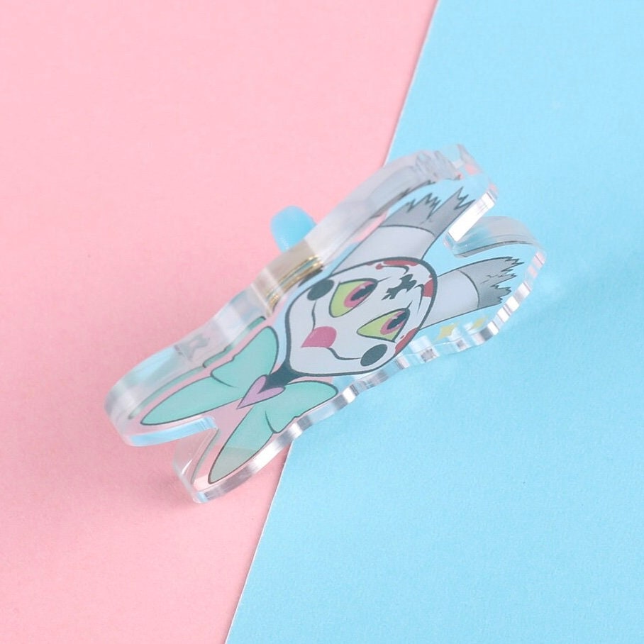 Fizzarolli Helluva Boss Clear Acrylic Pin - Etsy