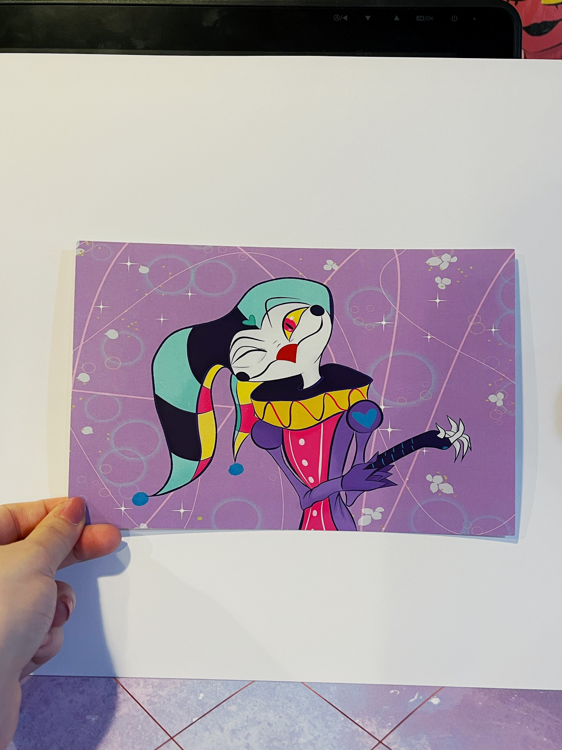 Fizzarolli Fan Art Print From Helluva Boss Cartoon - Etsy