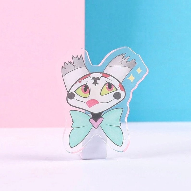 Fizzarolli Helluva Boss Clear Acrylic Pin - Etsy