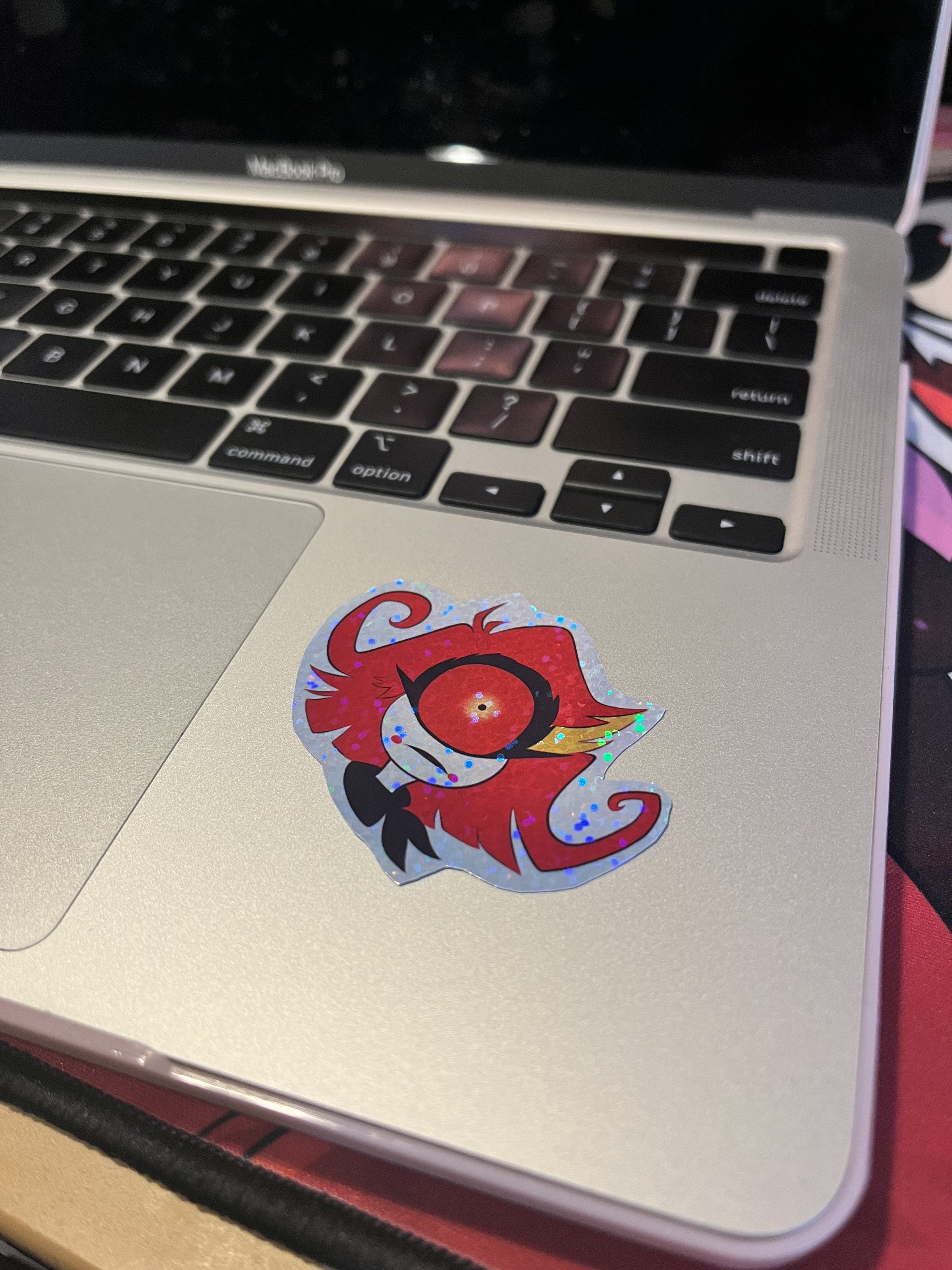 Niffty Holographic Sticker Fanart From Hazbin Hotel - Etsy