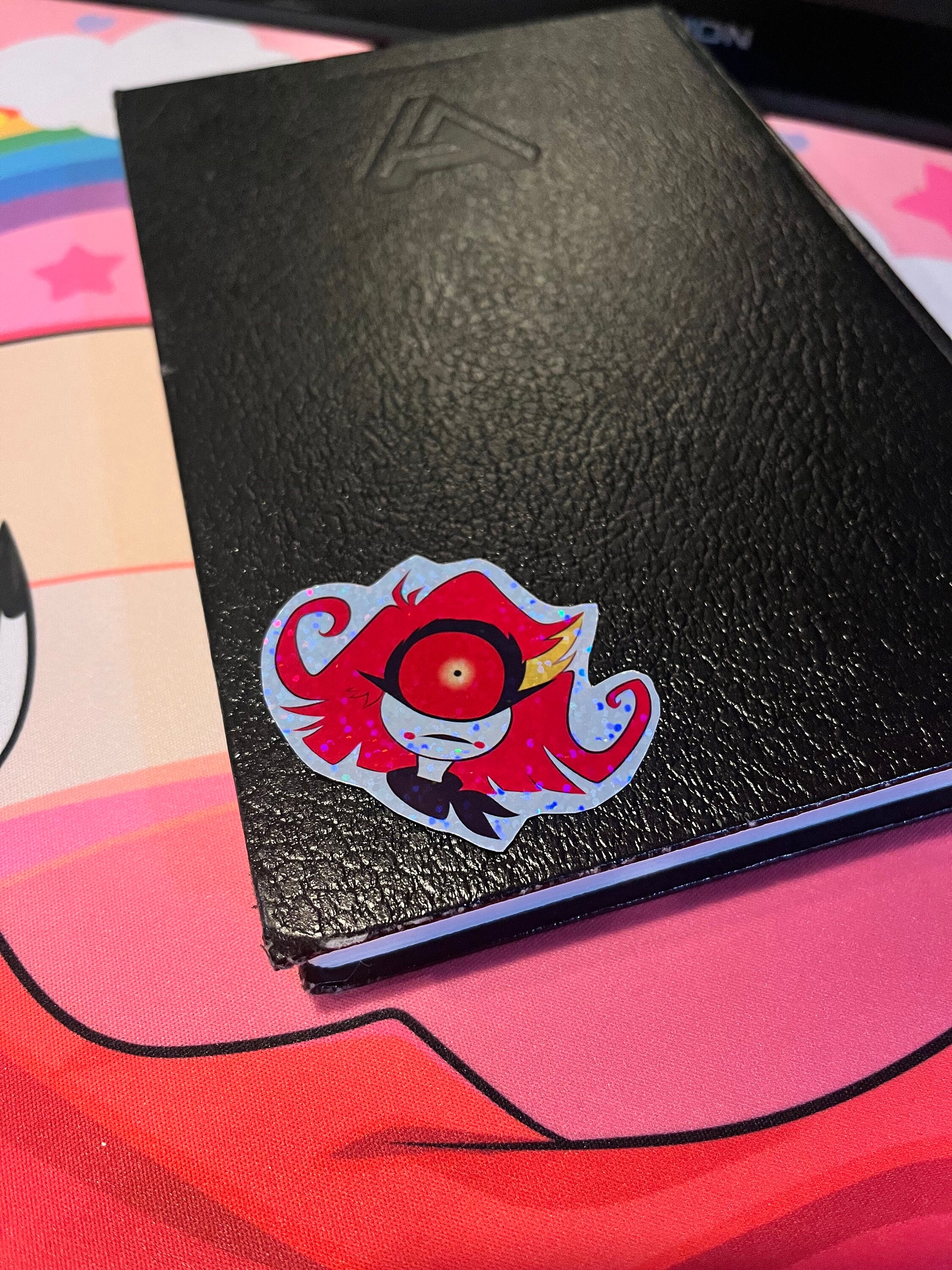 Niffty Holographic Sticker Fanart From Hazbin Hotel - Etsy