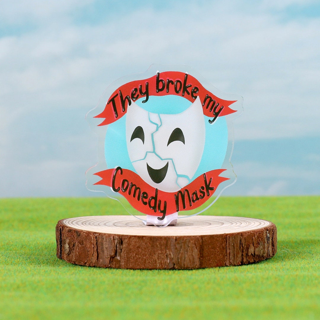 The Amazing Digital Circus Gangle Clear Acrylic Pin - Etsy