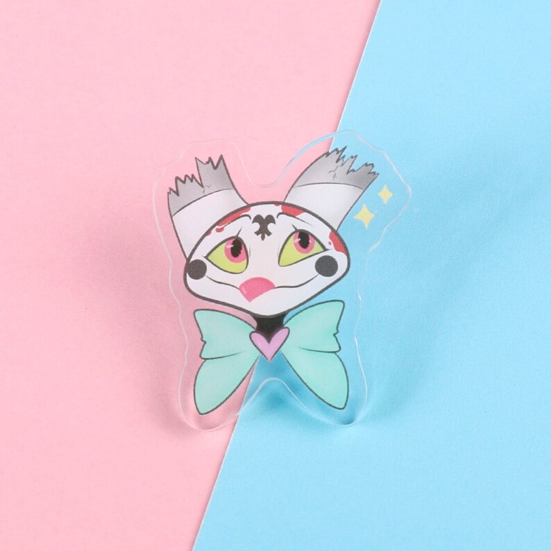 Fizzarolli Helluva Boss Clear Acrylic Pin - Etsy