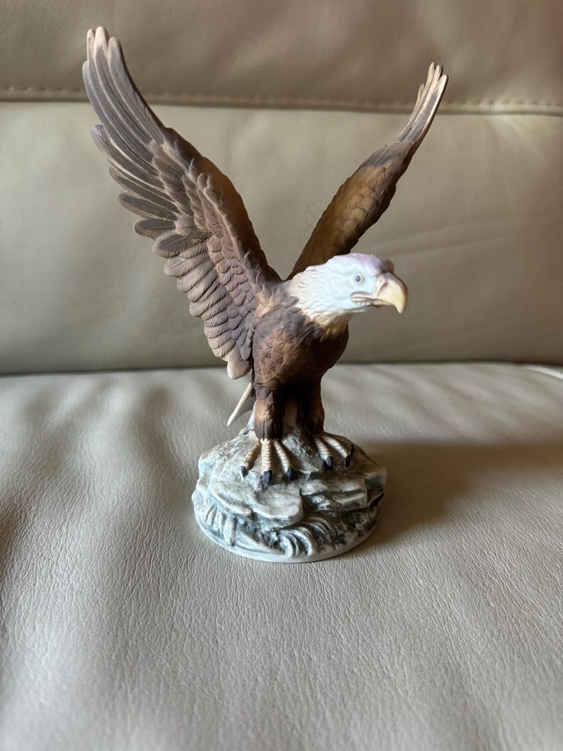 Bald Eagle Figurine From Andrea Sadek Japan - Etsy