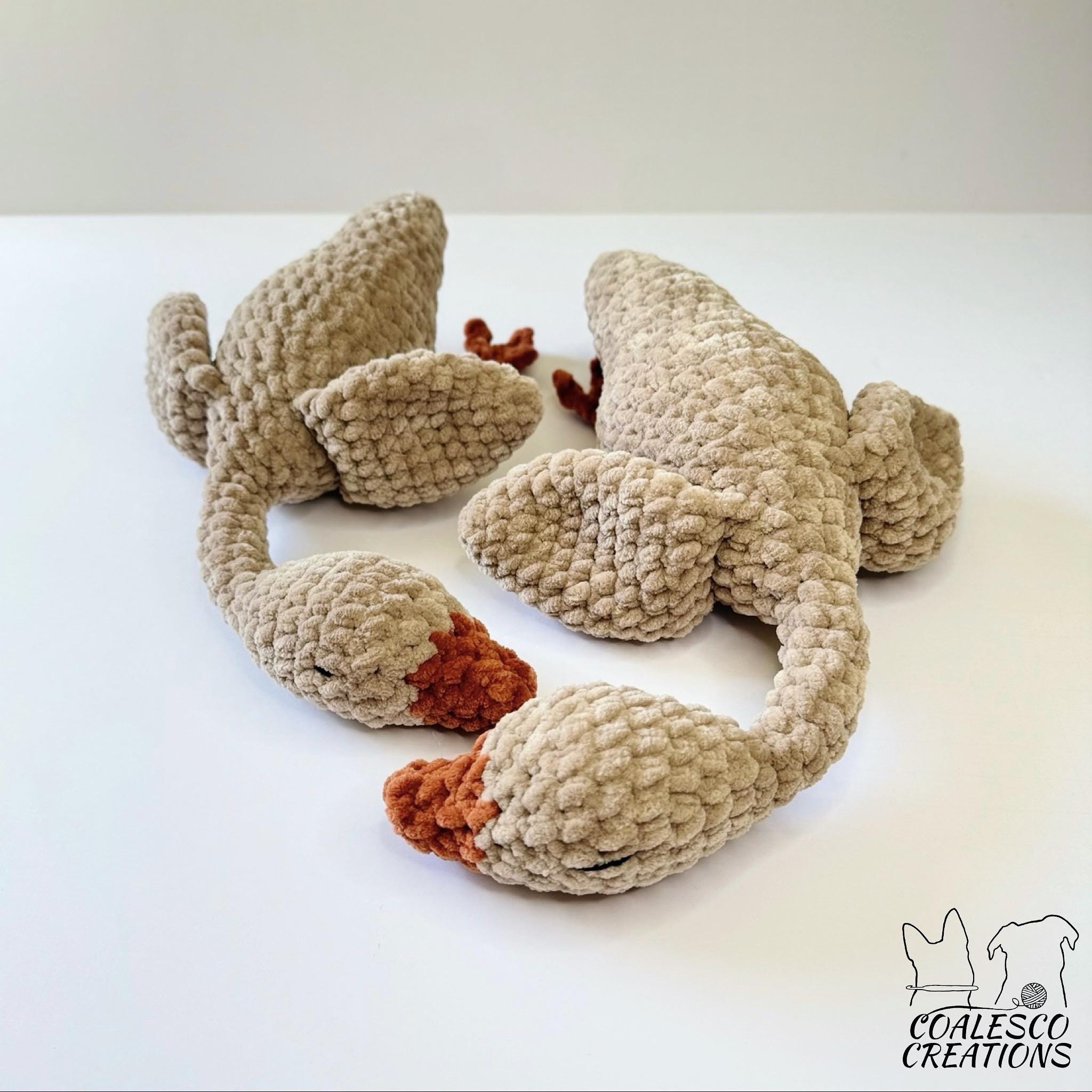 Snoozing Goose Plushie - Etsy