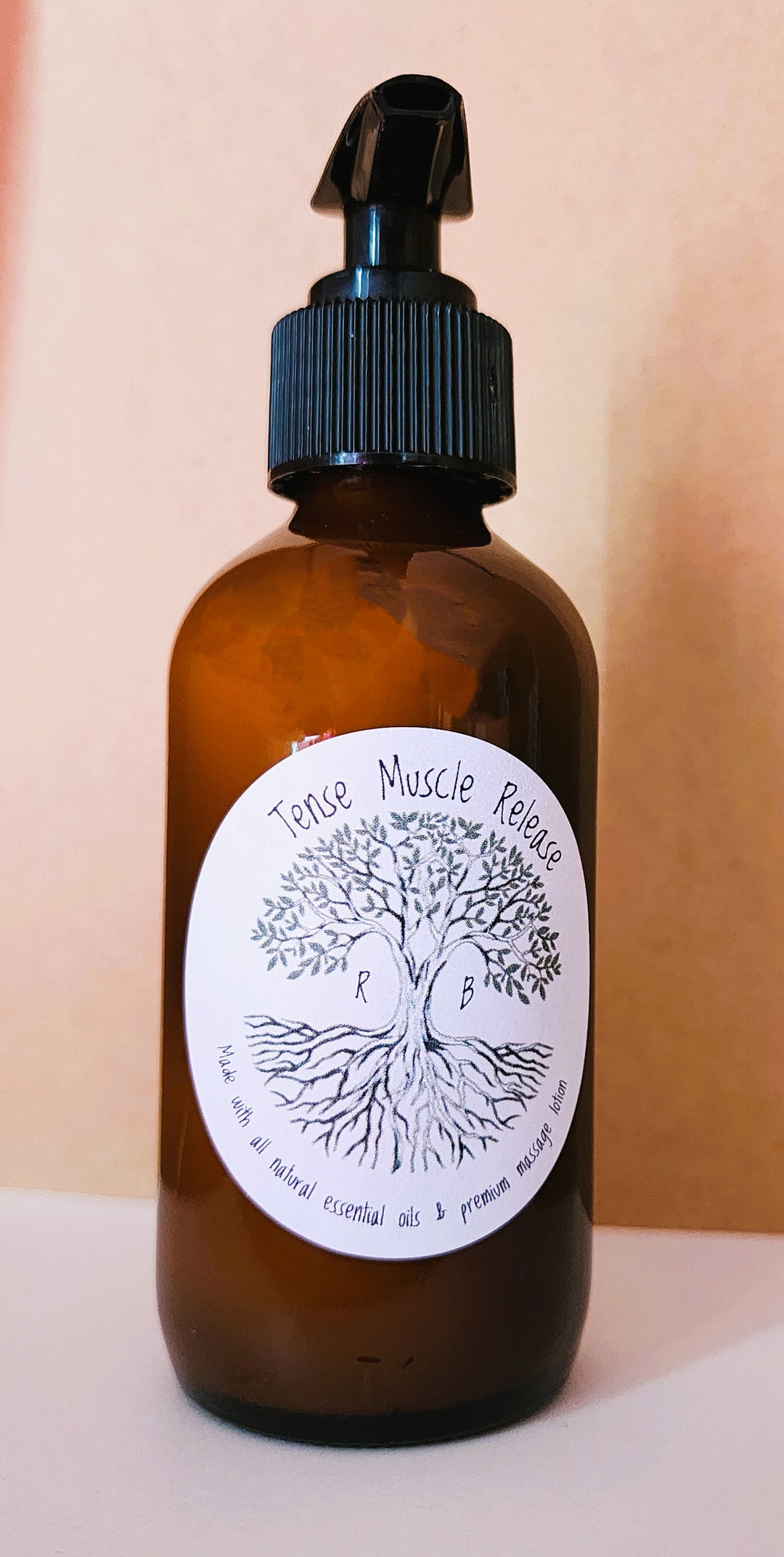Tense Muscle Release Massage Lotion & Oil - Etsy