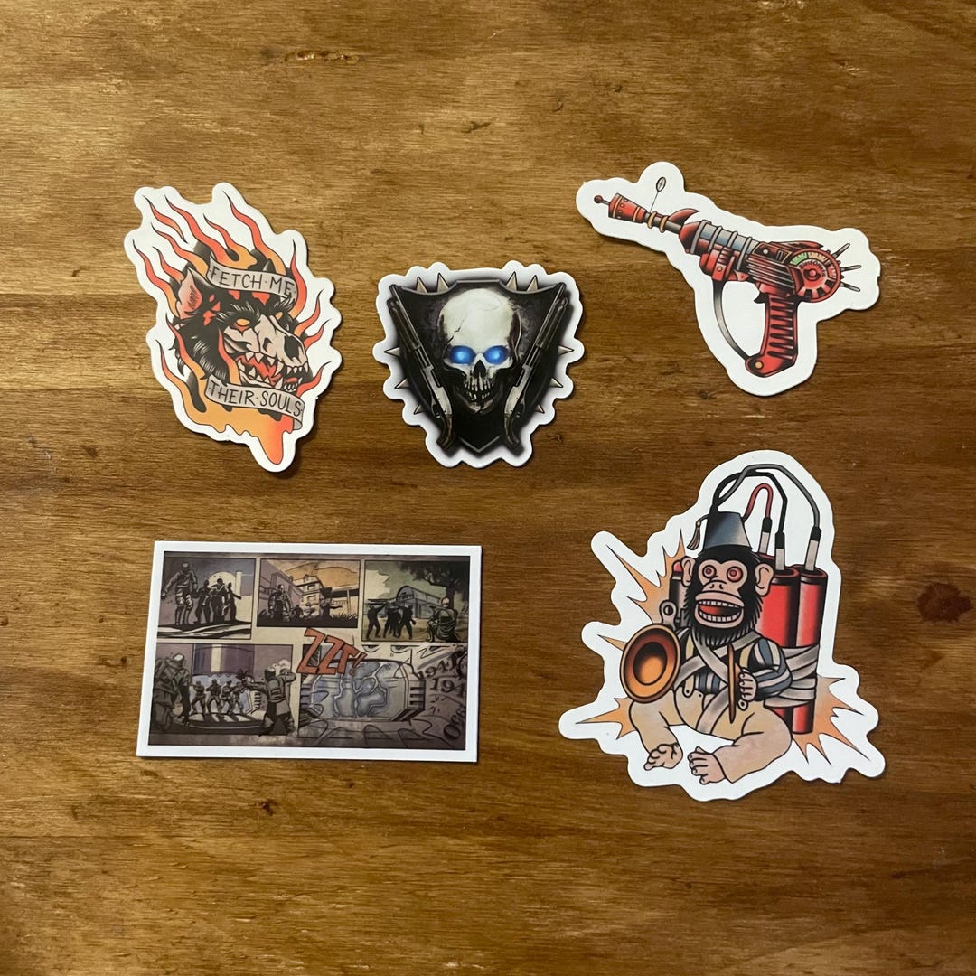 COD Zombies Stickers - Etsy