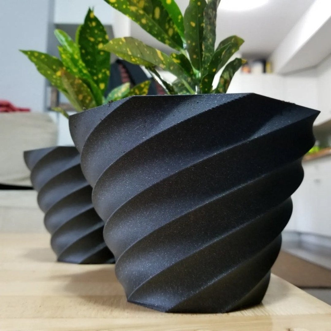 3D Modern Flower Pot STL File 3D STL Model 3D Printer Model 3D Digital ...