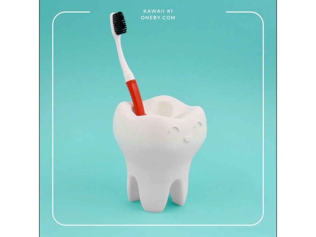 3D Toothbrush Holder STL File 3D Model 3D Printer Model 3D Digital ...